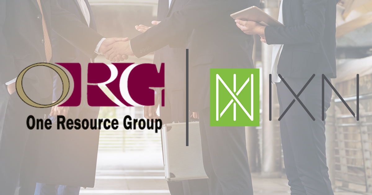 One Resource Group in partnership with IXN Tech